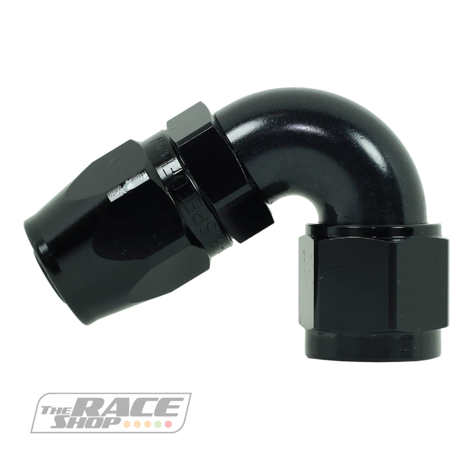 Speedflow - 100 series hose end 120 degree – The Race Shop Australia